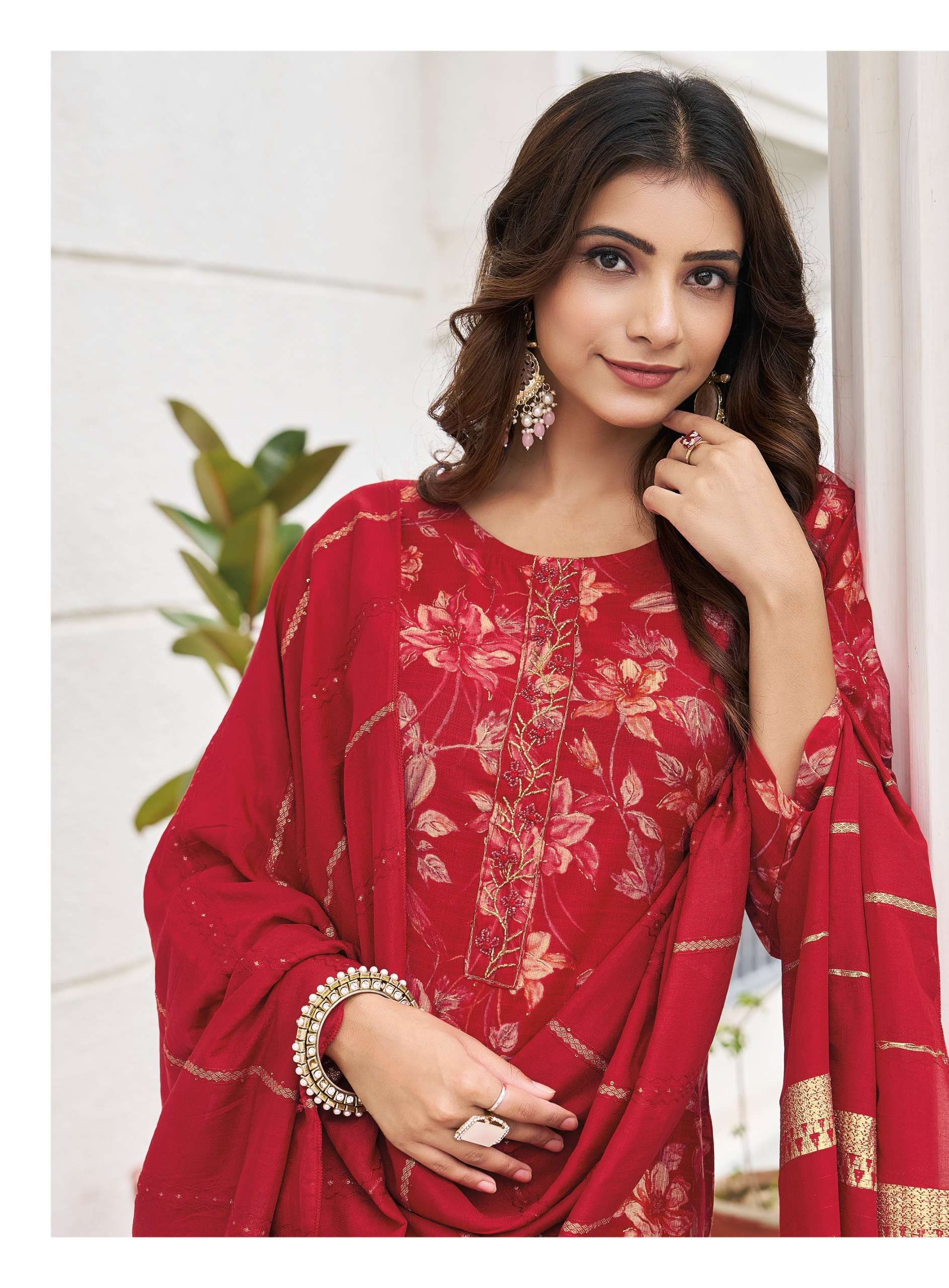 RADHIKA LIFESTYLE ALEXA VOL 5 SILK FOIL PRINT HANDWORK SALWAR SUIT ...