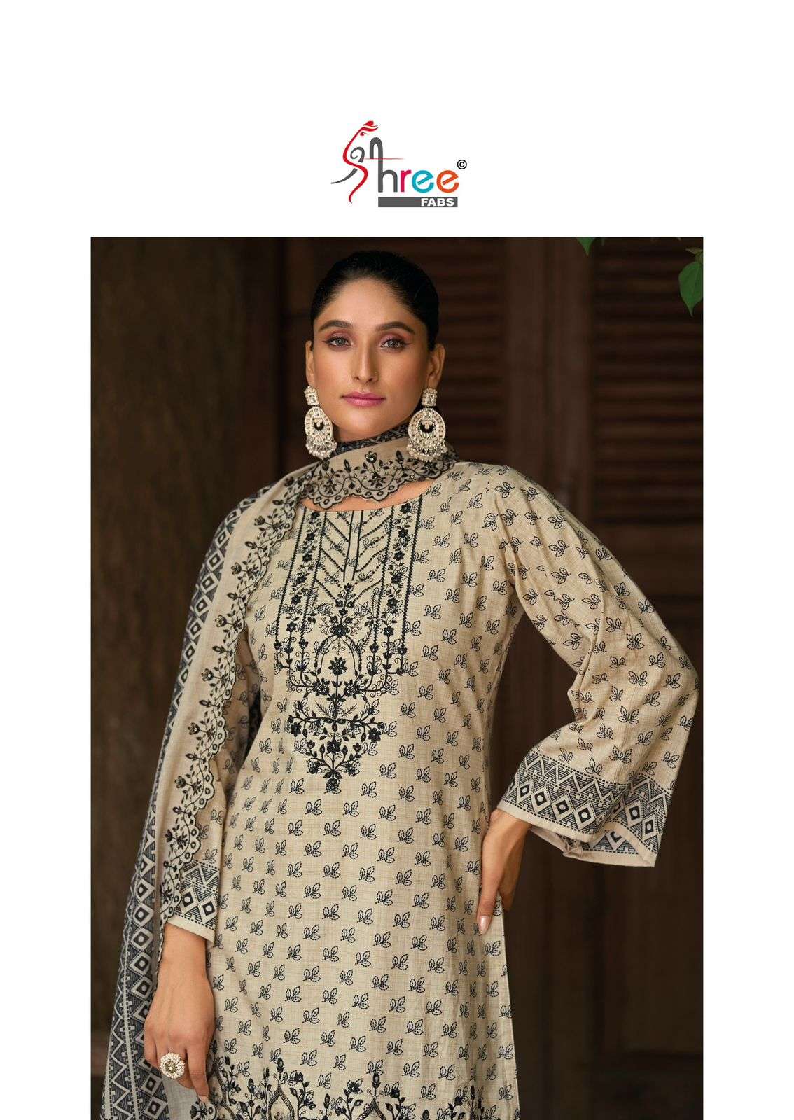 SHREE FABS BIN SAEED LAWN COLLECTION VOL 23 PURE LAWN COTTON PRINT ...