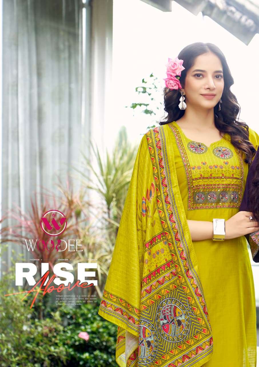 WOODEE BANZARA PREMIUM QUALITY BEST FLOWER DESIGN SALWAR SUIT TO ...