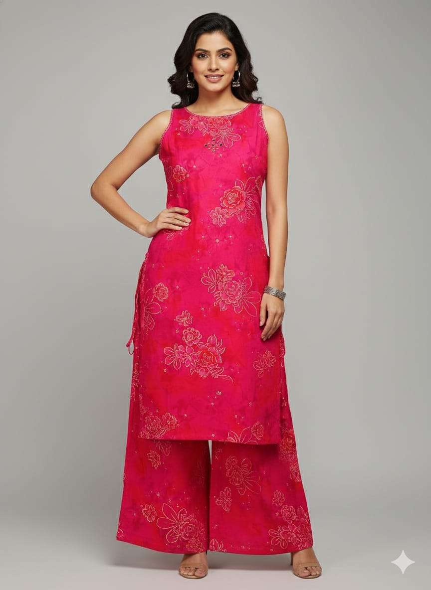 ST CO ORD SET COLLECTION WITH RAYON FABRIC DAILY WEAR RESELLER SHOP